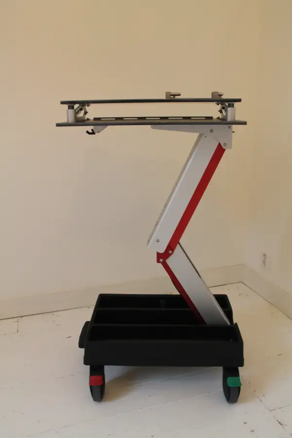 Mobile foldable trolley for 2nd generation UTC System - UTC Imaging